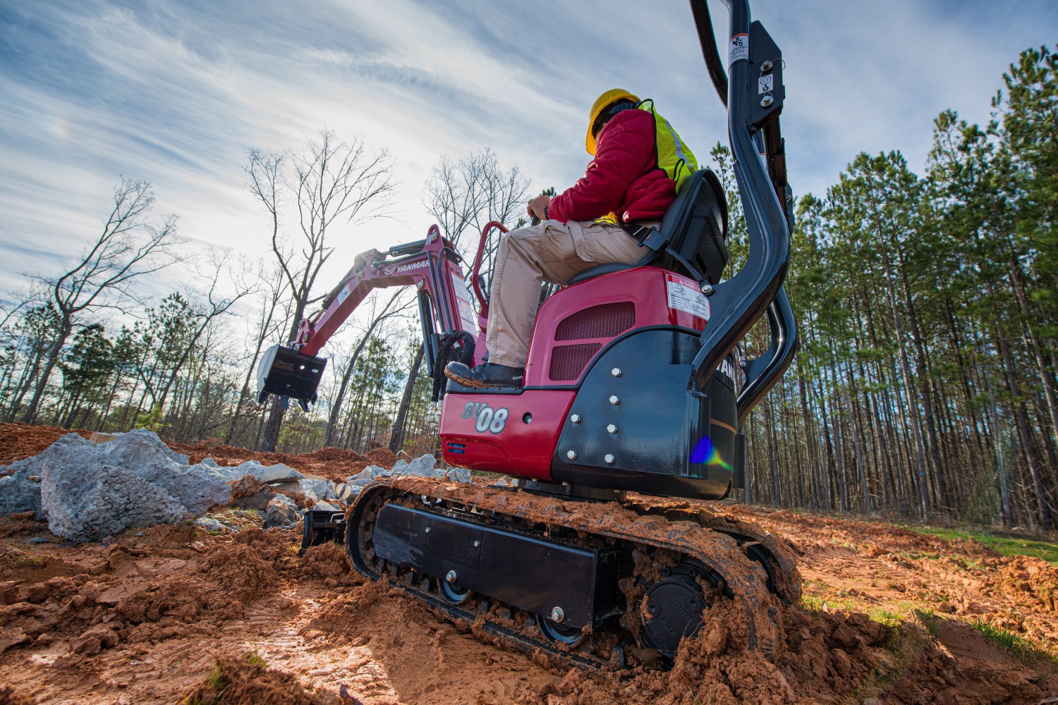 2,000 lb Mini Excavator - Hilltide Rentals